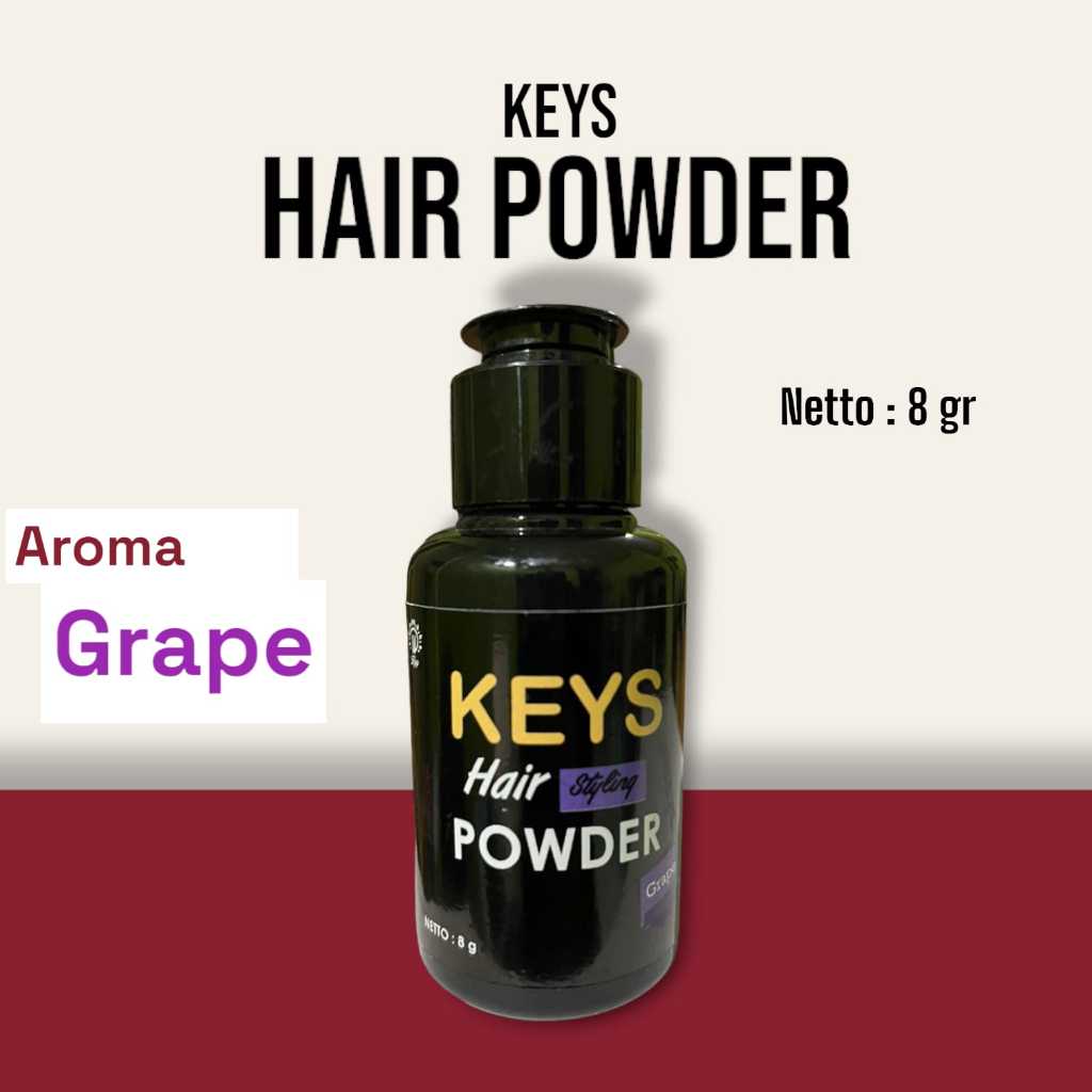 Jual Hair Powder / Keys Hair Powder Aroma Grape Rambut Bervolume ...
