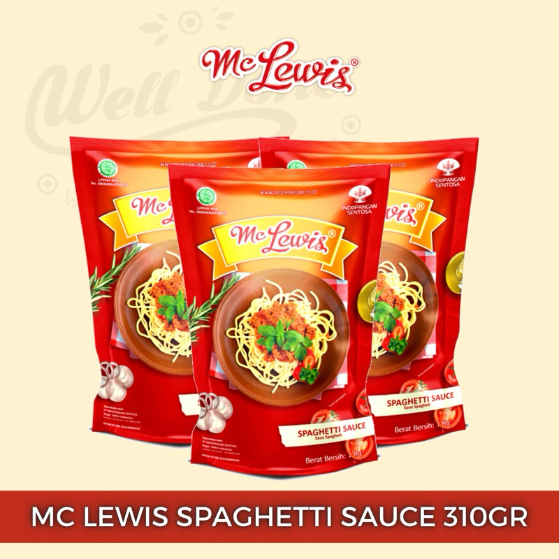 Jual Mc Lewis Spaghetti Sauce 310gr | Shopee Indonesia