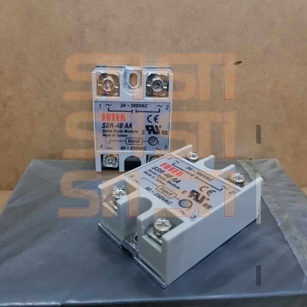 Jual Fotek SSR 40AA SSR-40AA Solid State Relay AC to AC input 80-240v | Shopee Indonesia