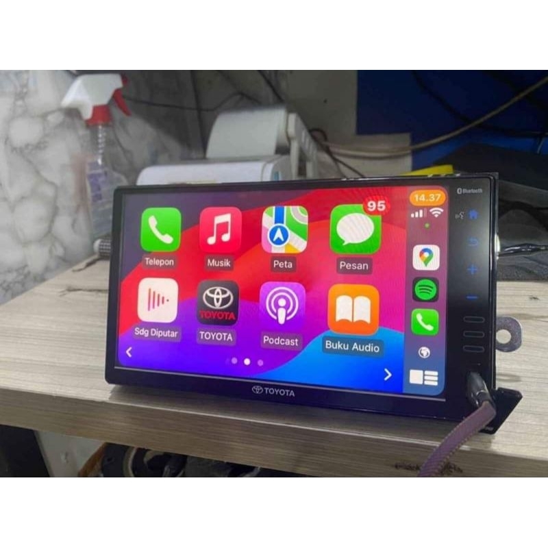 Jual head unit double din original TERBARU reborn TIPE V carplay ...
