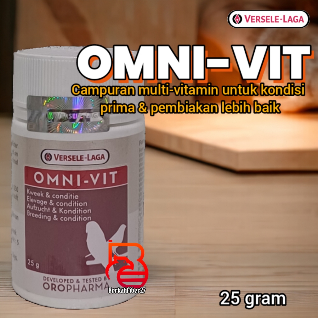 Jual OMNIVIT OMNI VIT VERSELE LAGA VITAMIN OBAT TERNAK BREEDING BURUNG ...