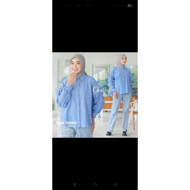 Jual AMINA OVERSIZE ORIGINAL GHAFFA (NEW) | Shopee Indonesia