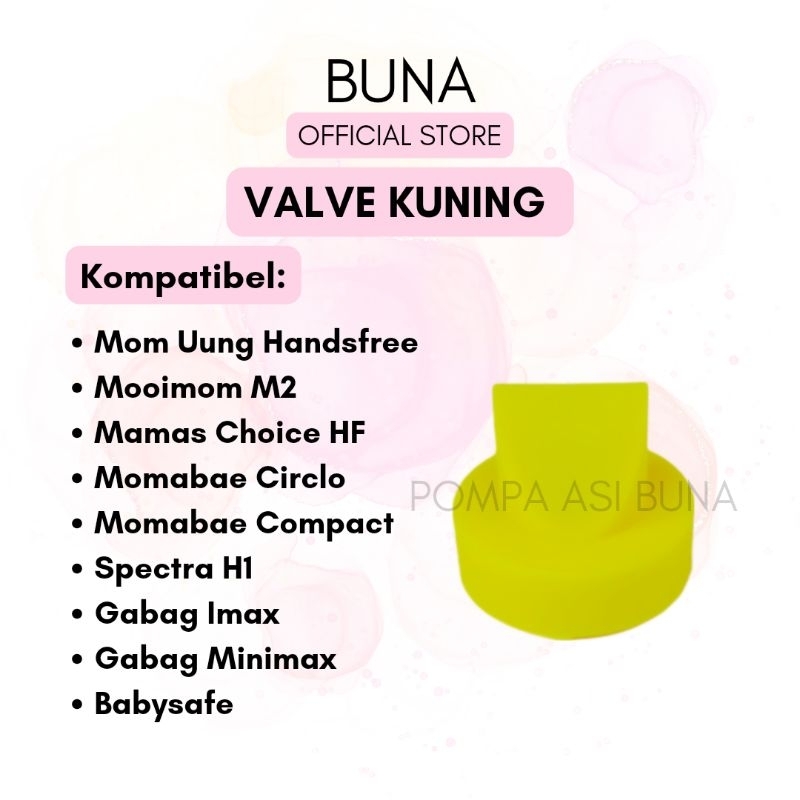 Jual VALVE KUNING VALVE YELLOW MOOIMOM M2 MOM UUNG HANDSFREE MOMABAE ...