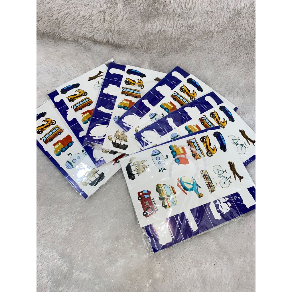 Jual Poster Interaktif - Poster Lepas Tempel Transportasi - Poster ... Jual Poster Interaktif - Poster Lepas Tempel Transportasi - Poster ...