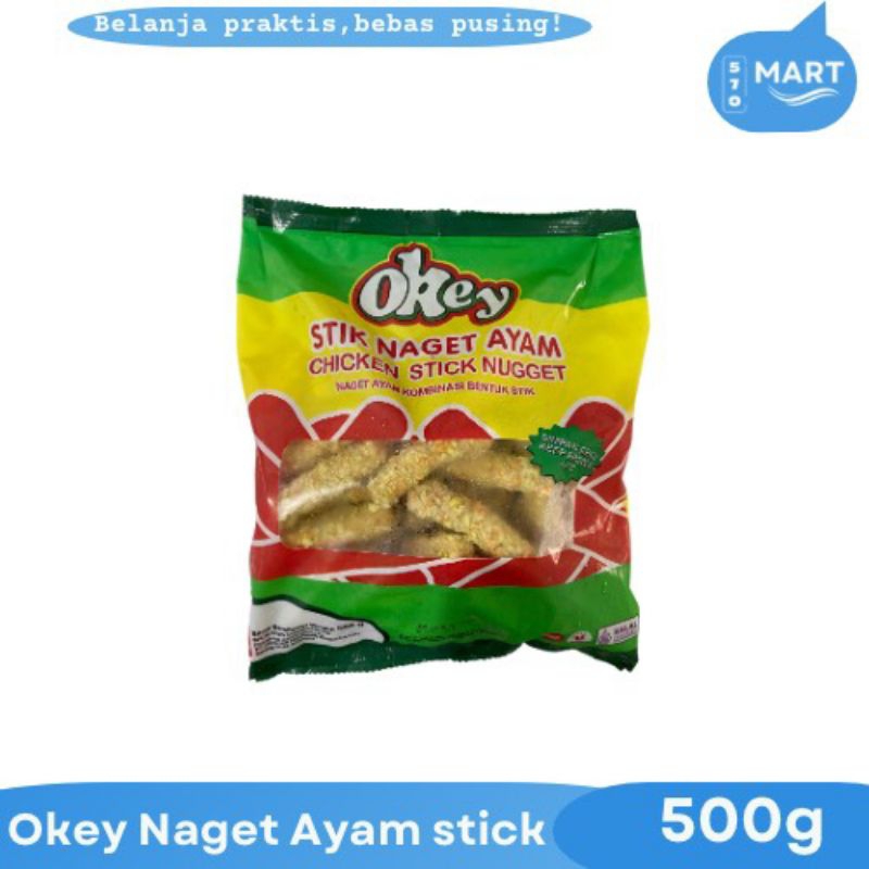 Jual Okey Stik ayam chicken nugget stick 500gr | Shopee Indonesia