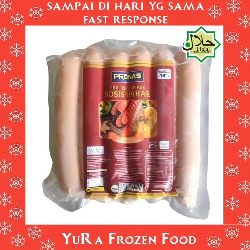 Jual PRONAS Sosis Bakar Kombinasi Sapi & Ayam Isi 6/10 | Shopee Indonesia