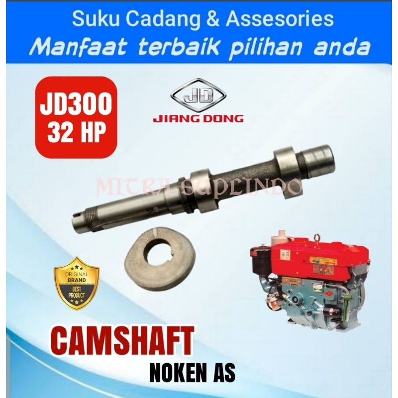Jual JD300-JD330 Camshaft/Noken As mesin diesel 32HP | Shopee Indonesia