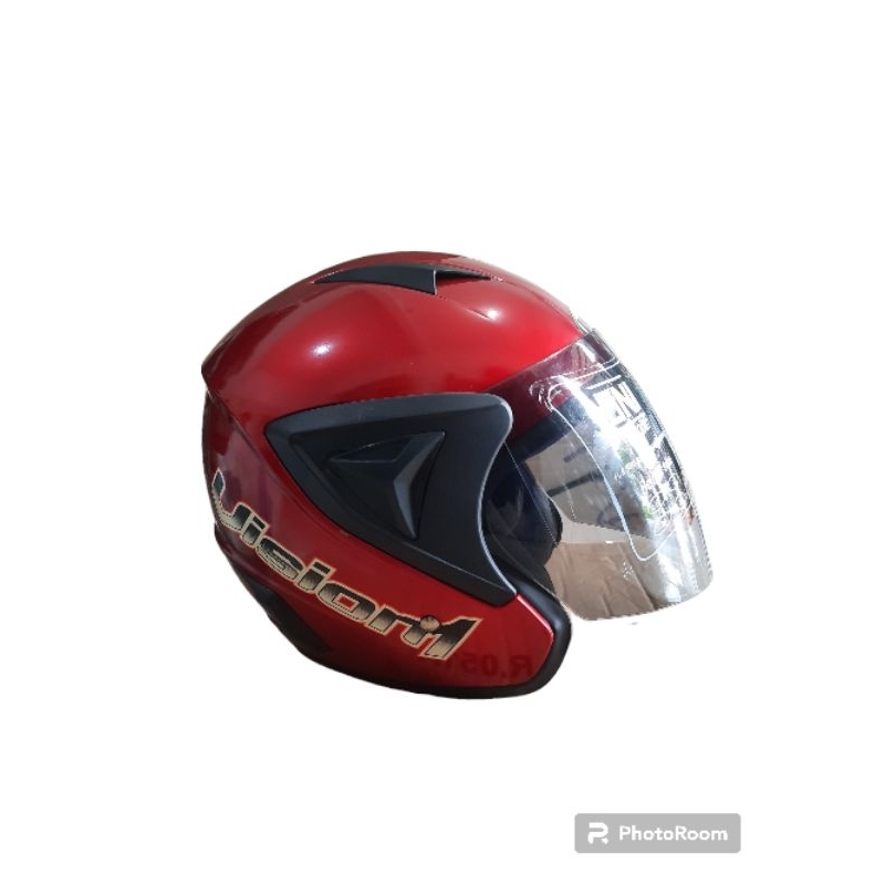 Jual HELM JP 13 P0LOS kaca WTC | KACA SMOKE Ukuran XL | Shopee Indonesia