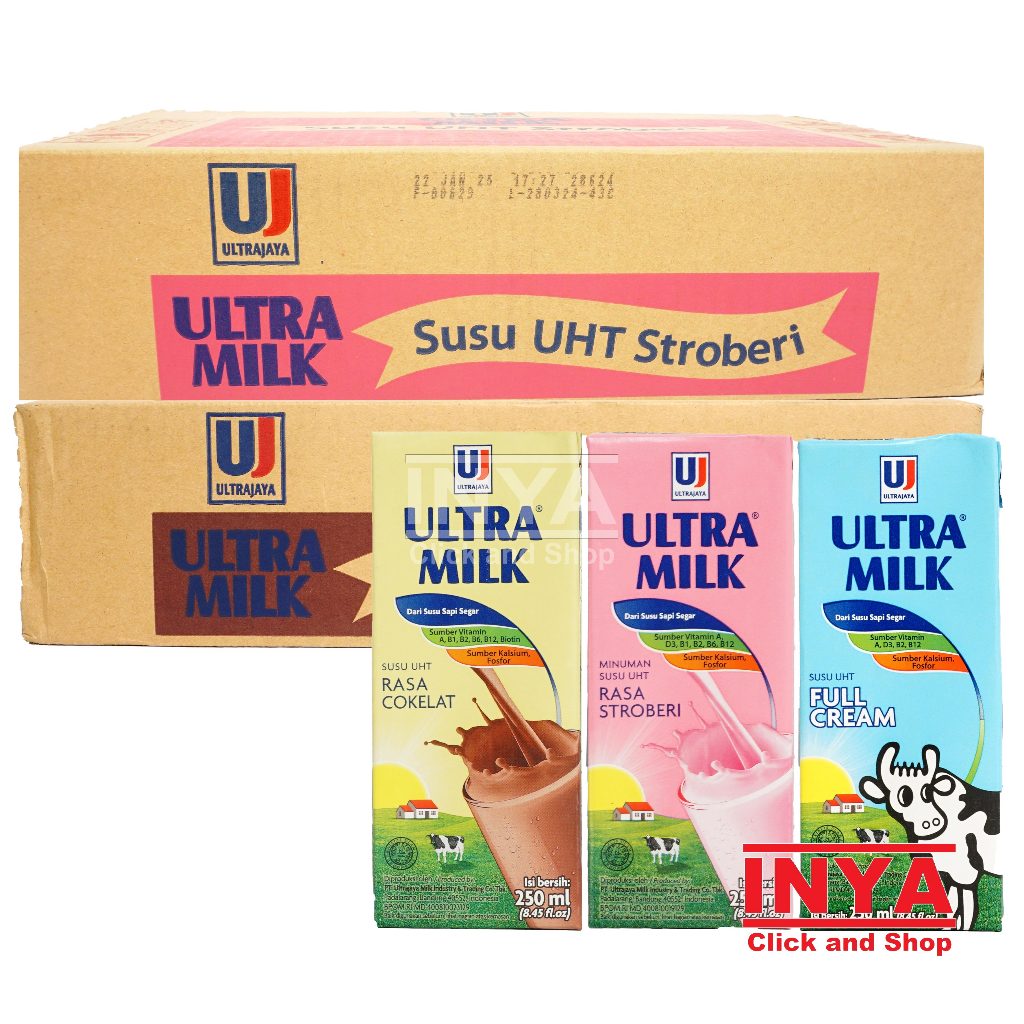 Jual Ultra Milk Susu UHT Variant BOX - Susu Kemasan - Milk Drink ...