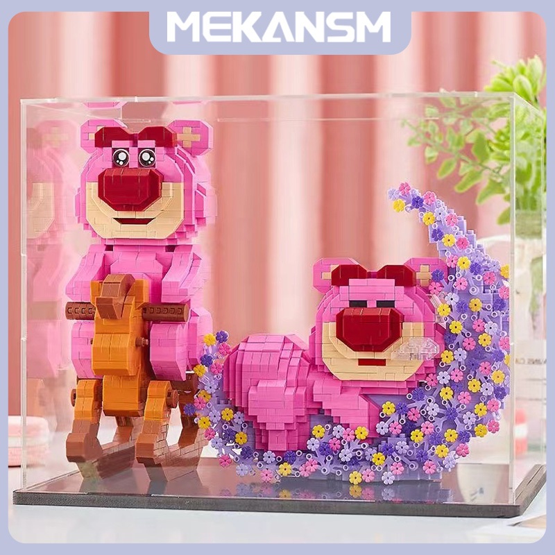 Jual MEKANSM Mainan Balok Lotso Block Mainan Edukasi Anak Hadiah DIY 3D ...