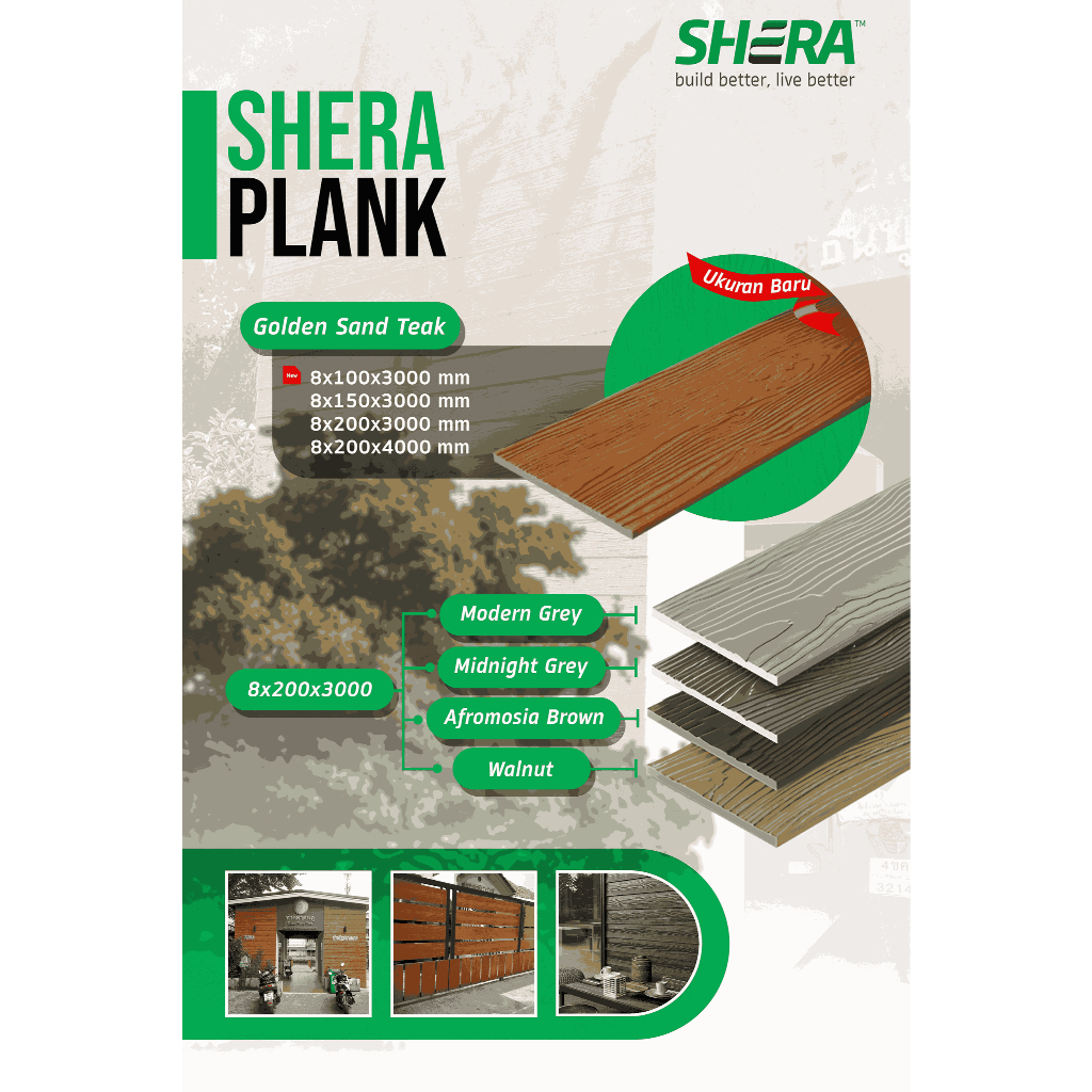 Jual SHERA PLANK LINE DEKOR DINDING PAGAR | Shopee Indonesia