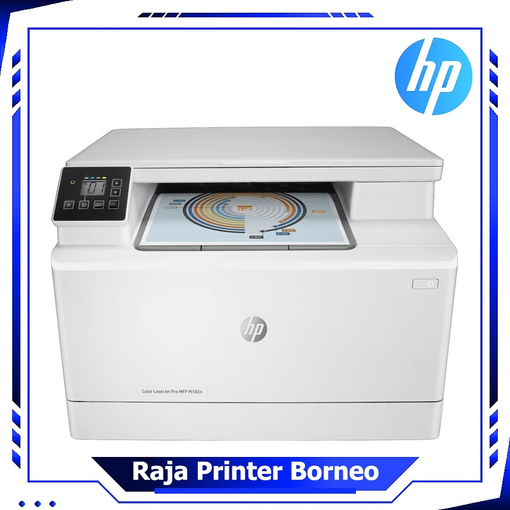 Jual Printer HP Laserjet M182N MFP Print Scan Copy Network Color All In ...