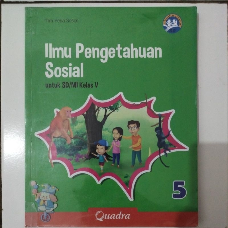 Jual Buku IPS Kelas 5 Quadra Ilmu Pengetahuan Sosial | Shopee Indonesia