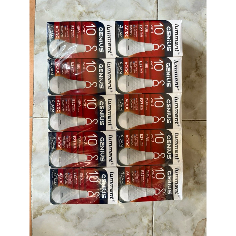 Jual lampu lumment emergency lamp - 10Watt | Shopee Indonesia