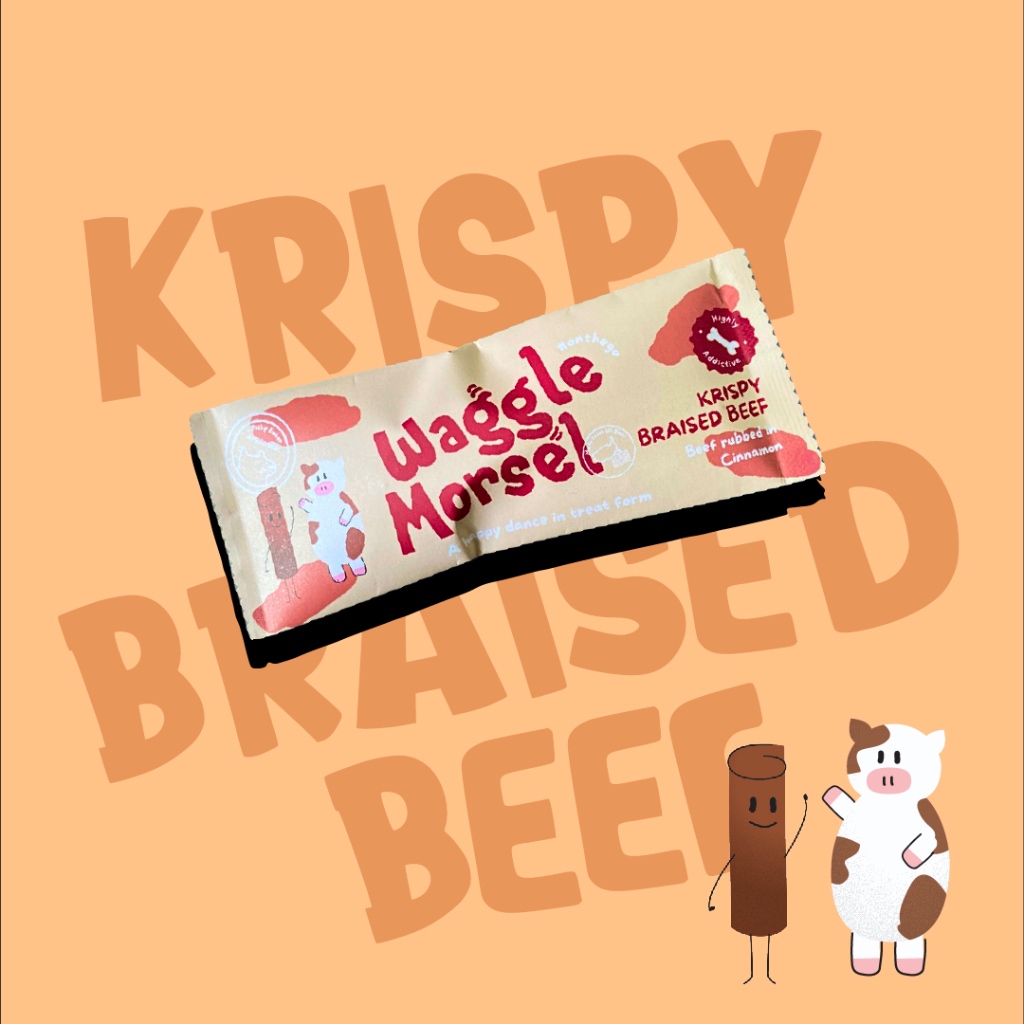 Jual Waggle Morsel | Krispy Braised Beef - 1 pack | Shopee Indonesia