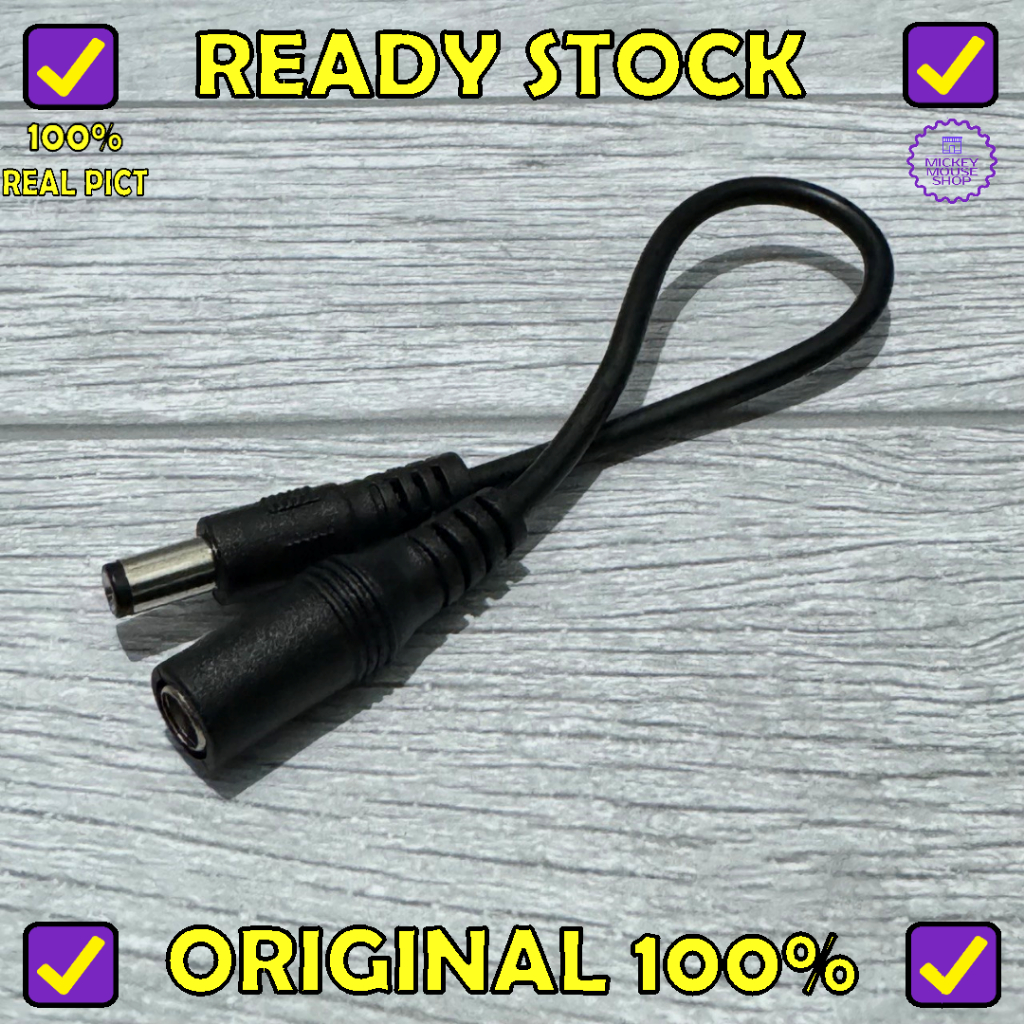 Jual Kabel Polarity Reversal Negative Center Adaptor Efek Gitar Bass ...