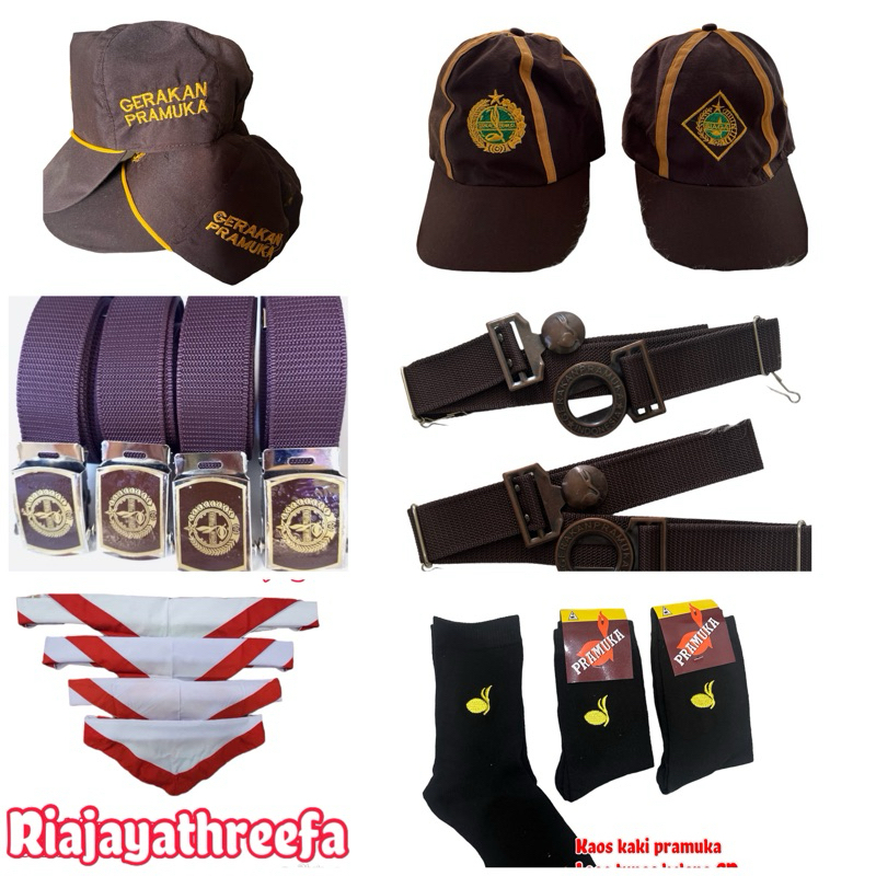 Jual Perlengkapan Sekolah Atribut Sekolah SD Topi Pramuka Siaga Topi ...