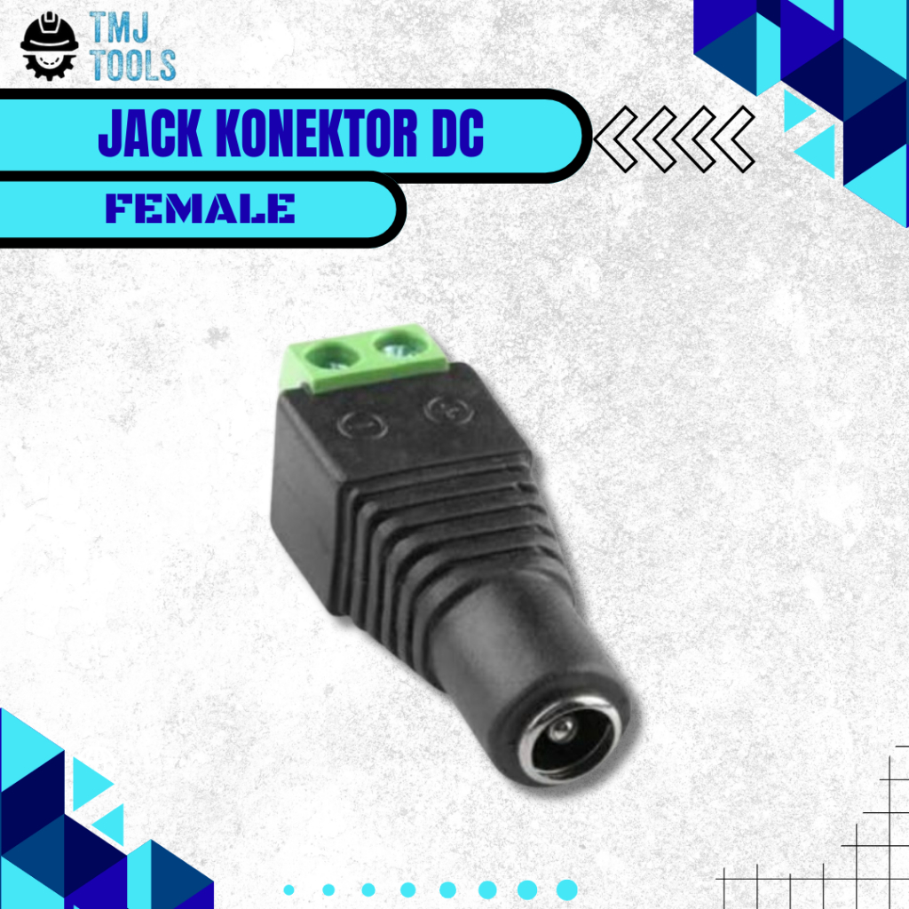 Jual Jack Konektor Penyambung Sambungan Kabel AC DC Male Female ...