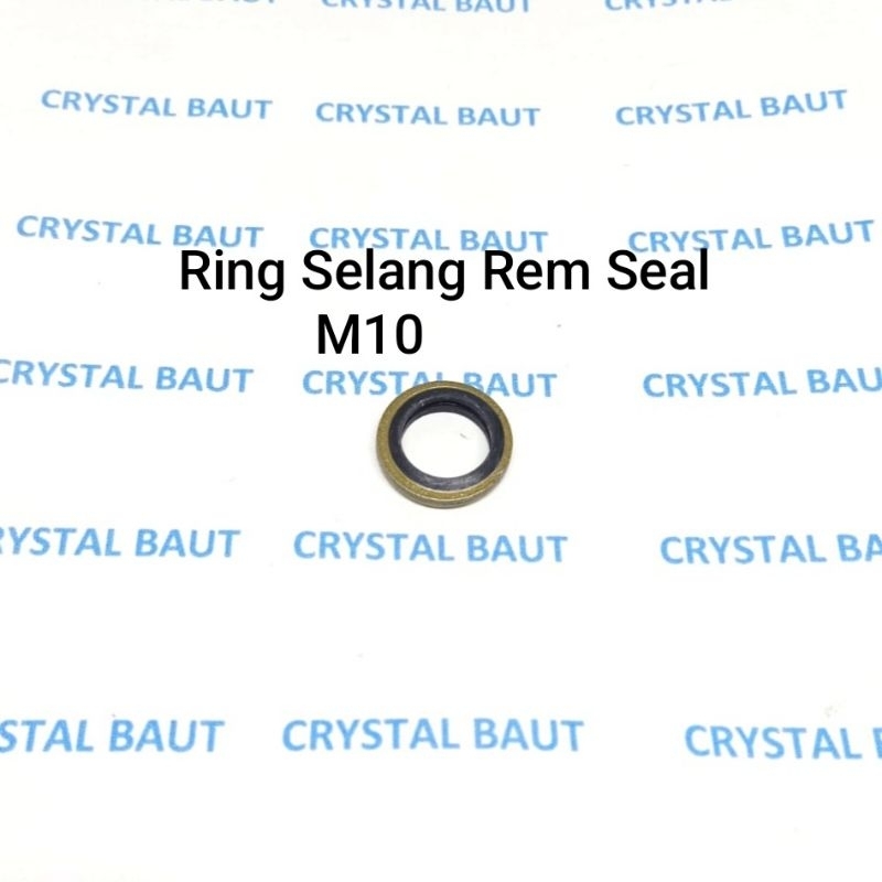 Jual (1 paket 6pcs )Ring Selang Rem Cakram M10 Selang rem | Shopee ...