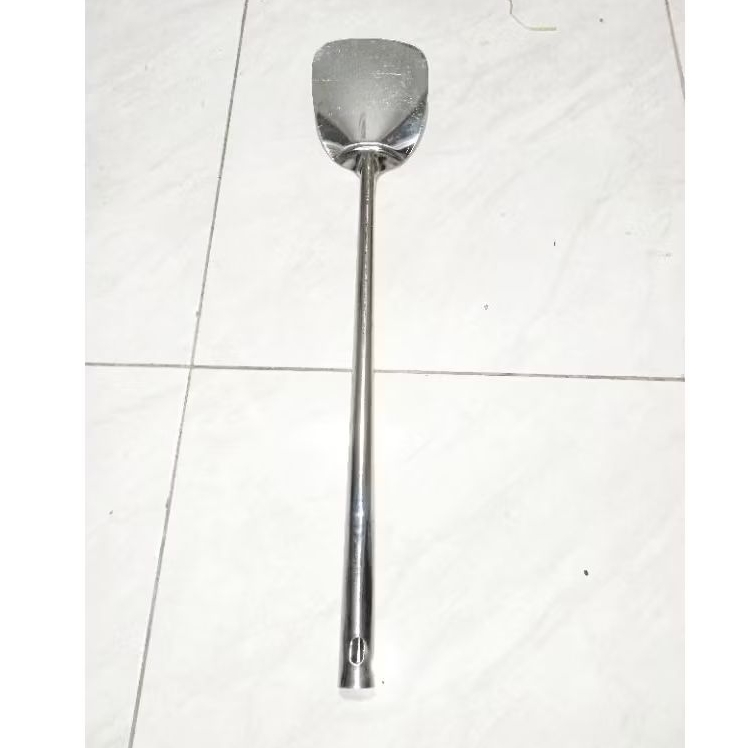 Jual spatula/sotil box besar terusan panjang full stainless | Shopee ...
