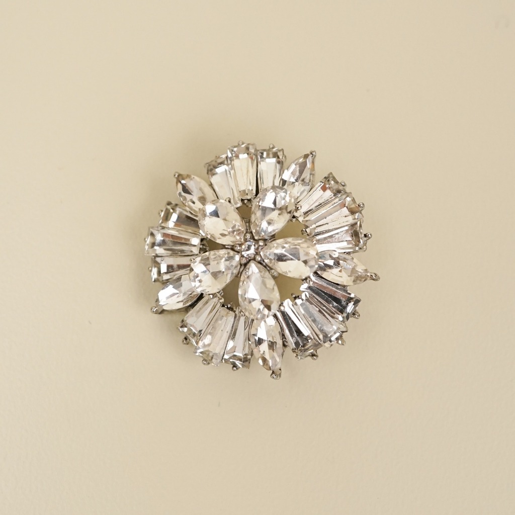 Jual Kancing Model Jamur 24mm | Kancing Rhinestone Premium Mewah Keysha ...