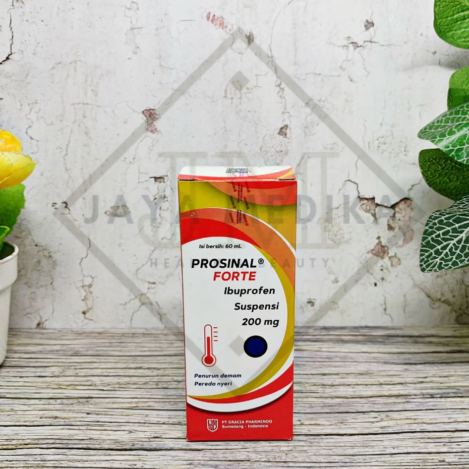 Jual Prosinal Sirup Forte 60 ML - Untuk Demam Dan Pereda Nyeri | Shopee ...