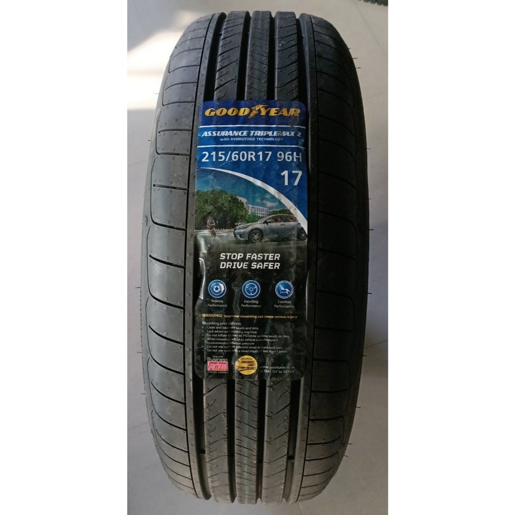 Jual PROMO GoodYear Assurance Triplemax 2 Ukuran 215/60 R17 - Ban Mobil All New Terios Outlander ...