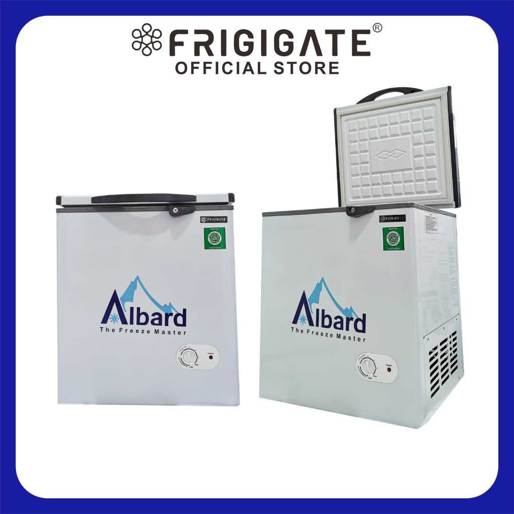 Jual CHEST FREEZER BOX FRIGIGATE F-100 ALBARD 100 WATT 100 LITER ...