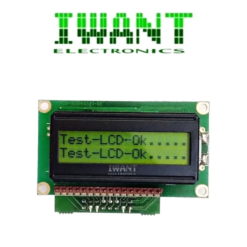 Jual LCD 8X2 LCD8X2 LCD DISPLAY 8X2 LCD 8X2 BIRU LCD CHARCTER 8X2 ...