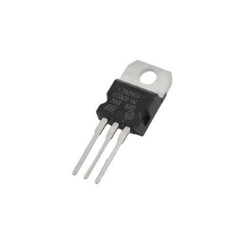 Jual L7824 L7824CV LM7824 24V LDO Voltage Regulator L 7824 TO-220 DIP ...