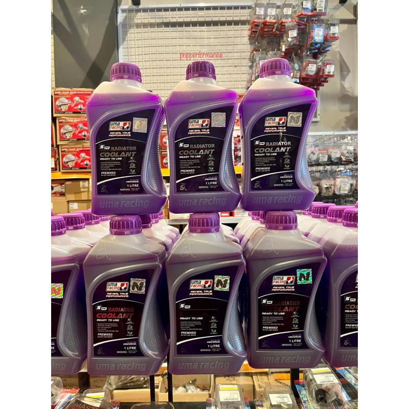 Jual Air Radiator Coolant Premix UMA 1 liter | Shopee Indonesia