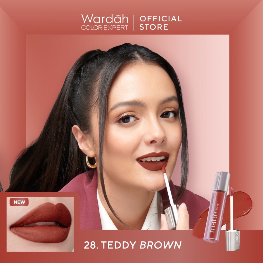 Jual Wardah Matte Lip Cream - Warna Intense dan Tahan Lama - Matte ...