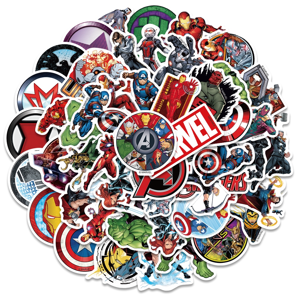 Jual COD 50 PCS GAYA Penuntut balas stiker untuk Buku Tempel/Buku ...