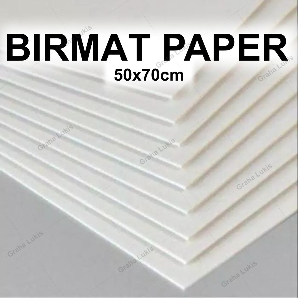 Jual Kertas Birmet 720 GSM / karton beermat / birmat 50x70cm | Shopee ...