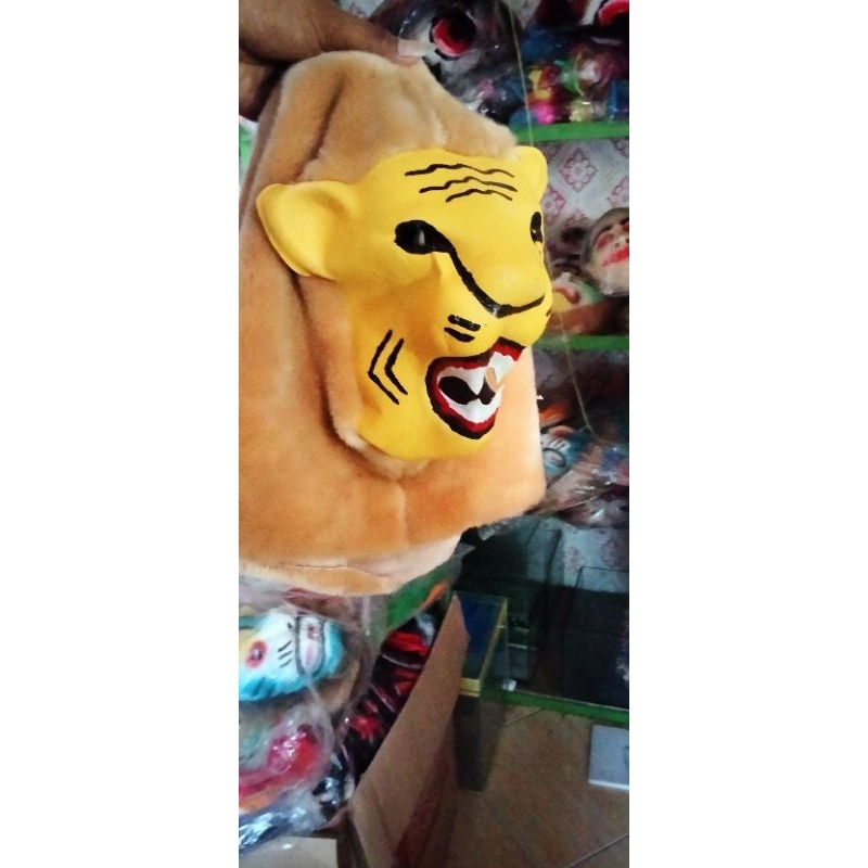 Jual topeng bulu macan topeng harimau | Shopee Indonesia