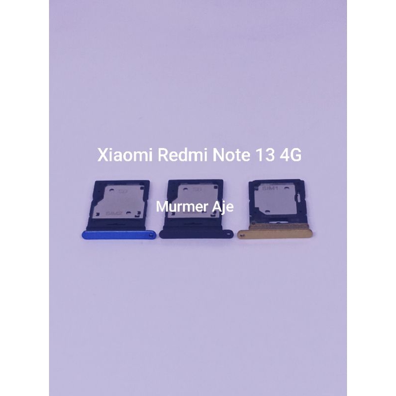 Jual Sim card tray slot tempat kartu xiaomi redmi note 13 4G oem ...