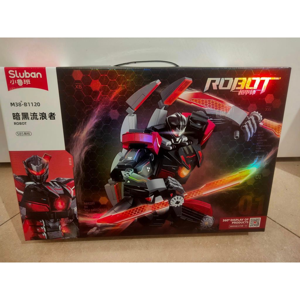Jual Sluban Bricks Robot Mobile City Alpha SMCA B1120 | Shopee Indonesia