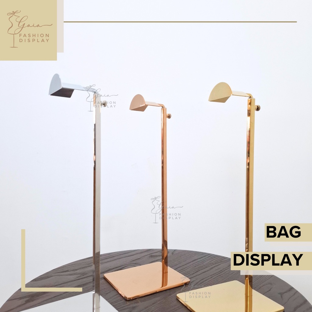Jual Gantungan tas Premium Bahan Stainless Anti Karat Display tas ...