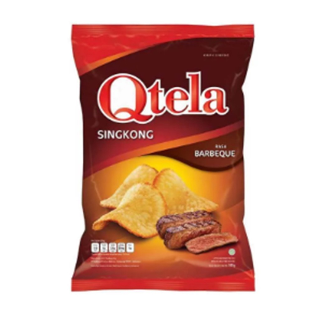 Jual Qtela Singkong Snack Rasa BBQ 10 Pcs (20gr) | Shopee Indonesia