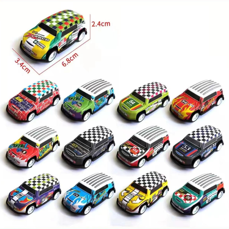 Jual SR 20Pcs Mobil Mini Mainan Anak PullBack Mix Collorfull Racing Car ...