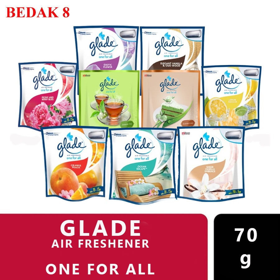 Jual Glade One For All 70gr Pengharum Ruangan Pewangi Air Freshener ...