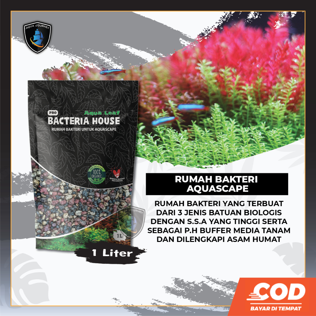 Jual Rumah Bakteri Aqua Leaf 1 Liter Bacteria House Aquascape | Shopee ...