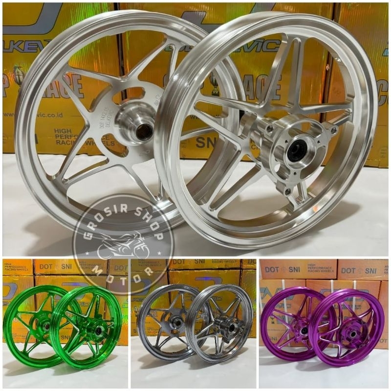 Jual Velg Racing Delkevic X1 Nmax new & Nmax old / Pelek Delkevic ...