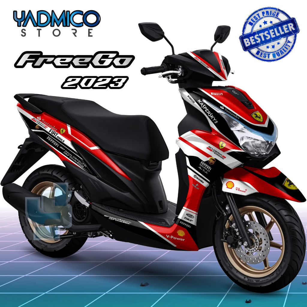 Jual Decal Freego 2023 Full Body - Stiker Motor Yamaha Freego New 2023 ...