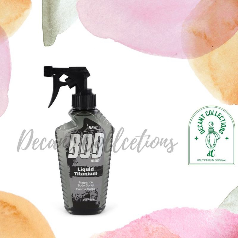 Jual Parfum Pria Original Bod Man Liquid Titanium 240ml | Shopee Indonesia