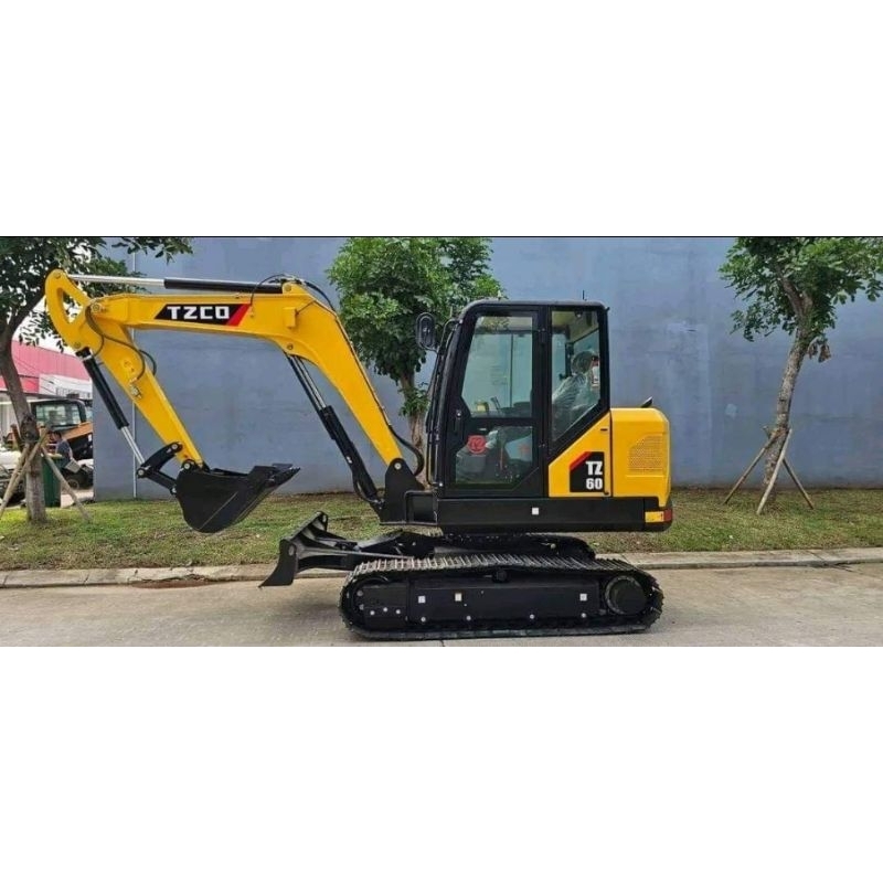 Jual Excavator alat berat TZCO - TZ60 ( PC 60 ) 6 TON ENGINE YANMAR ...
