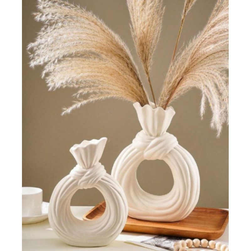 Jual vase aesthetic/vas Nordic/vas elegant/vas unik/vase scandinavian ...