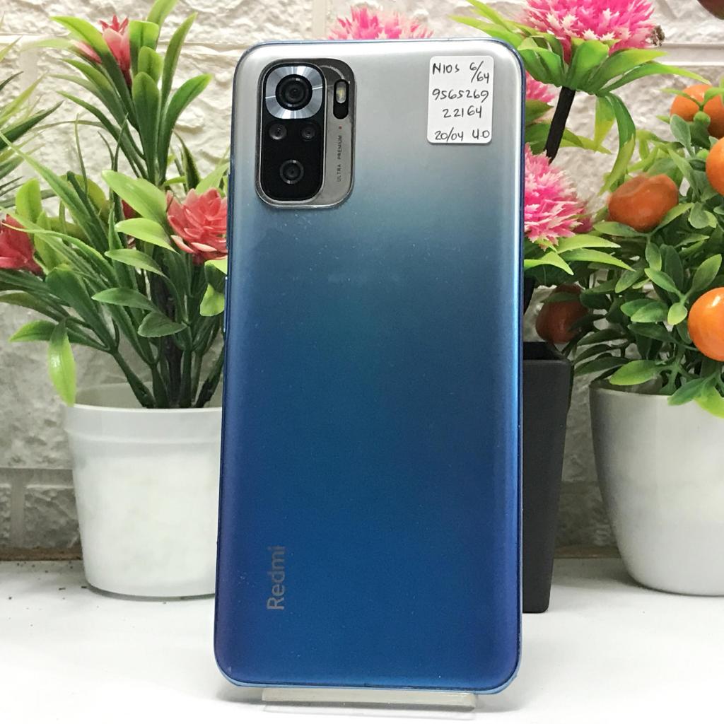 Jual Redmi Note 10s 6/128GB Ocean Blue Bekas Second Original | Shopee ...