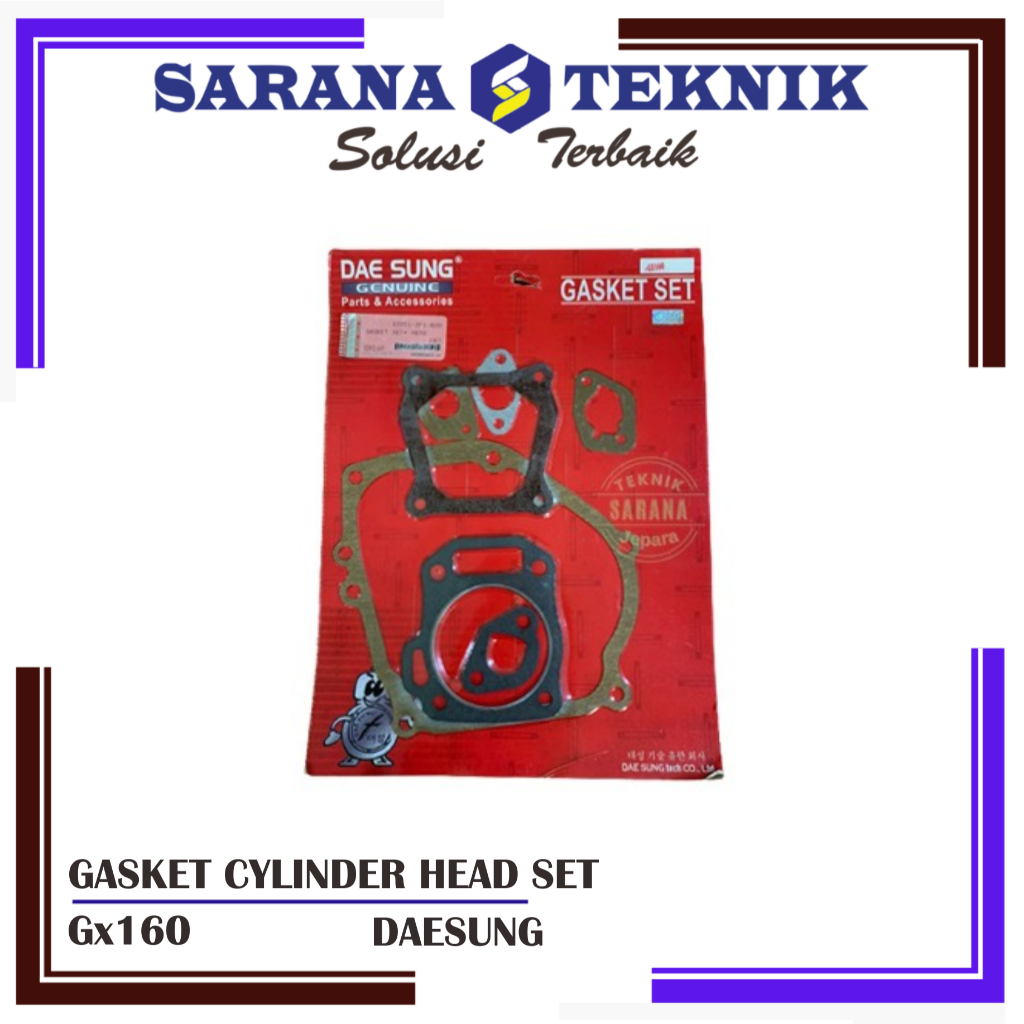 Jual GASKET PACKING SET KOMPLIT GX 160 200 220 DAESUNG | Shopee Indonesia