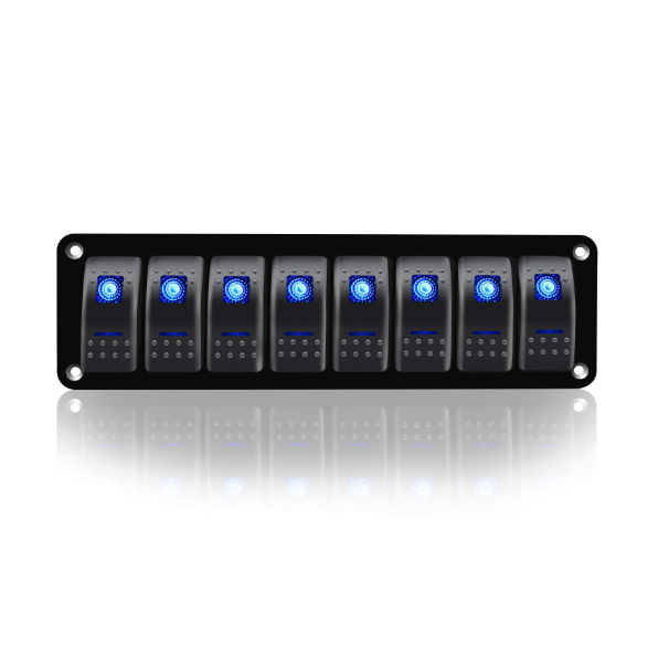 Jual Rocker switch panel 8 gang saklar model ARB Panel saklar | Shopee ...